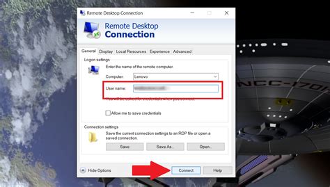 how to use microsofts remote desktop connection port forwarding remote