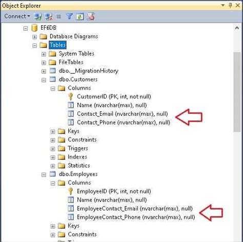 data annotations complex type attribute in entity