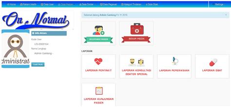 aplikasi rekam medis berbasis web framework codeigniter dan mysql