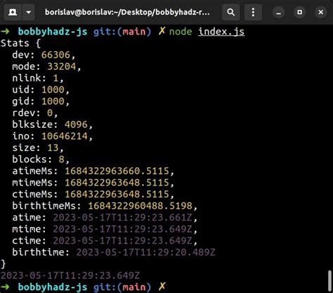 how to get the last modified date of a file in node js bobbyhadz