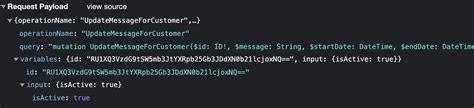 django graphql mutation works in playground but returns null in reactjs