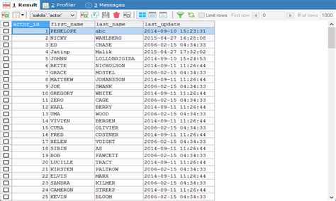 result tab sqlyog knowledge base
