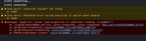 [vue warn] injection swiper not found with useswiper · issue