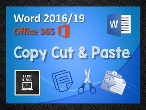 copy cut and paste in microsoft word teaching resources