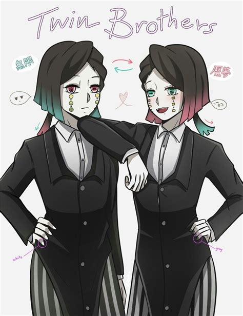 Two Women Dressed In Black And White Outfits With Their Hands On Their