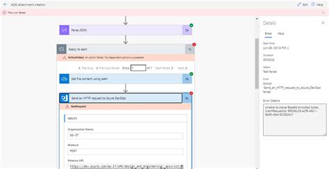 solved flow failed if no attachment in microsoft forms power