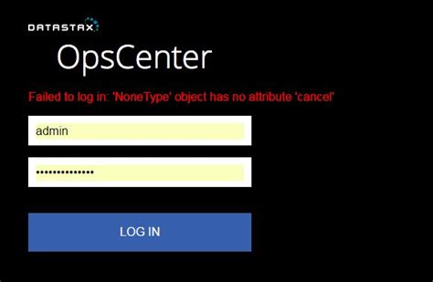 python failed to log in nonetype object has no attribute cancel