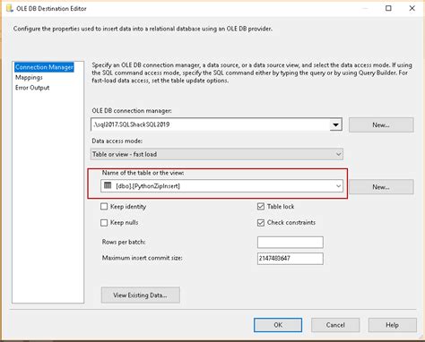 using python sql scripts for importing data from compressed files
