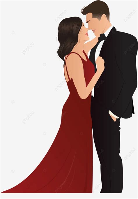 Couple Illustration Vector Couple Illustration Bride And Groom