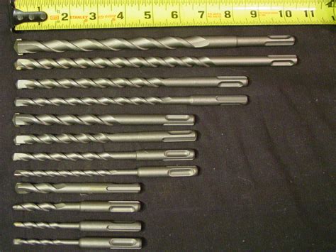 Sds Plus Rotary Hammer Concrete Masonary Drill Bit Set Fit Milwaukee