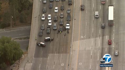 Pedestrian Struck Killed On Southbound 57 Freeway In Orange County