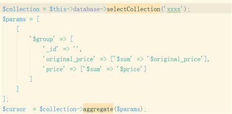 php select sum column by with mongodb and laravel