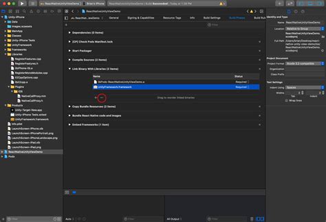 react native unity demo unitylist