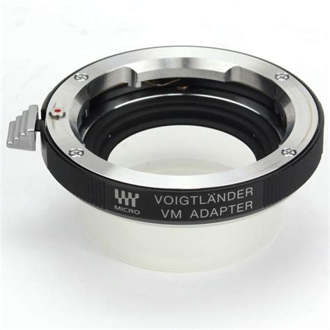 チャンプカメラ フォクトレンダー Voigtlander Vmマイクロフォーサーズアダプター デジタルカメラ 中古カメラ レンズ