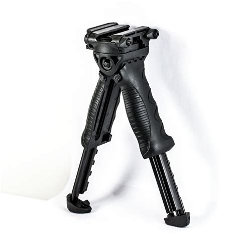 tactical bipod grip foldable foregrip swivel rotating