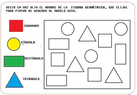 Formas GeomÉtricas Interactive Worksheet Ejercicios De Figuras