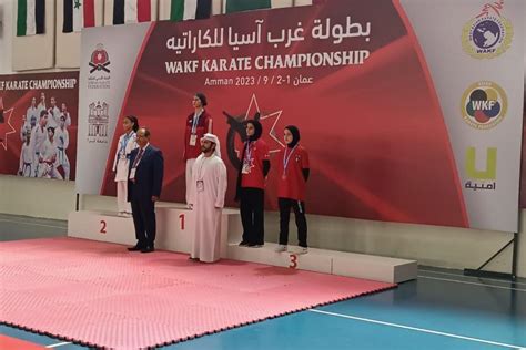 منتخب فلسطين للكاراتية يحقق 11 ميدالية في بطولة غرب آسيا
