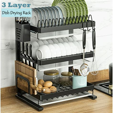 Nk Support Dish Drying Rack 2 Tiers 3 Tiers Large Kitchen Dish Rack