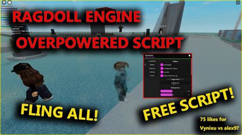 mega push ragdoll script ultimate trolling gui roblox script pastebin