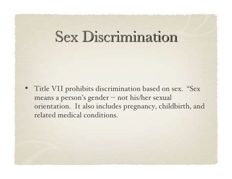 Title Vii Powerpoint Slides