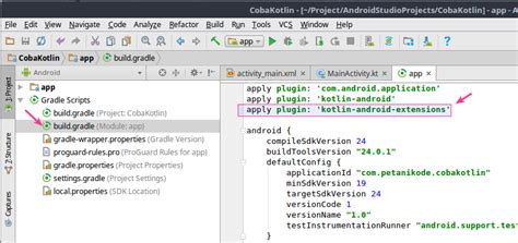 pemrograman android dengan kotlin extensions lebih gampang