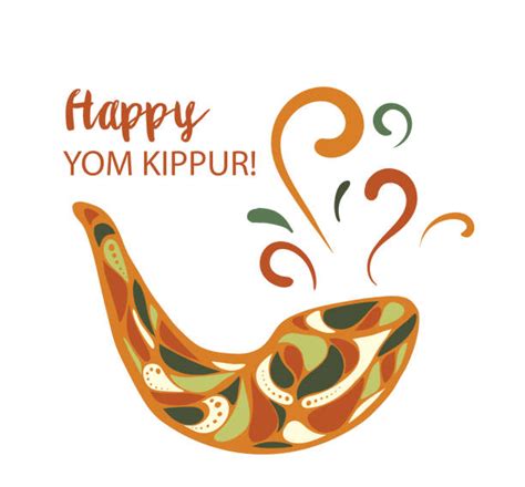 Shofar Horn Yom Kippur Illustrations Royalty Free Vector Graphics