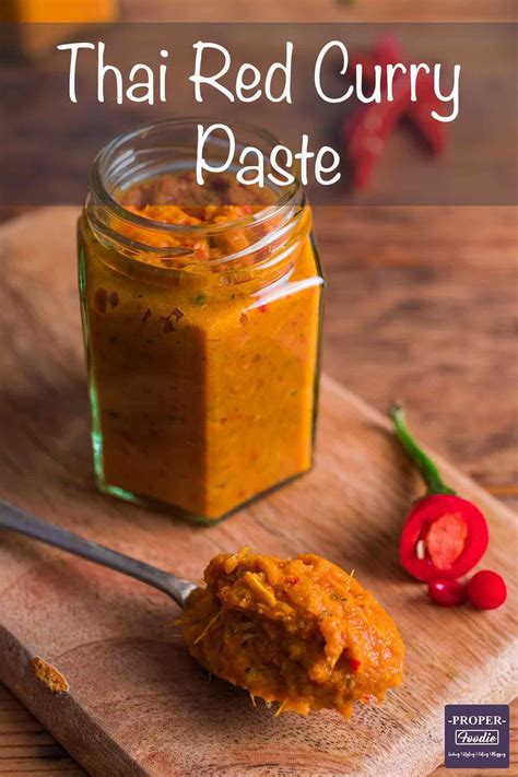 Thai Red Curry Paste Oppskrift