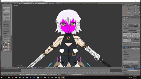 vrchat how to get a custom avatar part 1 5 mmd tools and purple