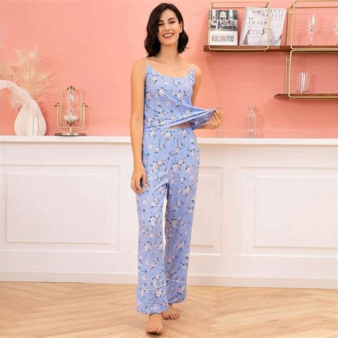 Aukuu Pyjama Homewear Homewear Anzug Frühling Und Sommer Rückenfreie