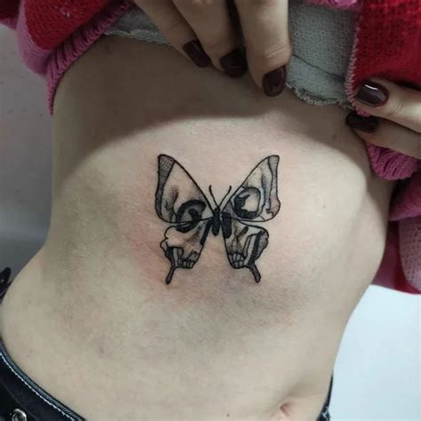 57 Butterfly Skull Tattoo Designs To Fuse Beauty And Mortality