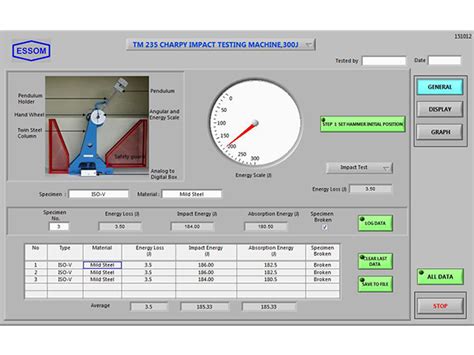 Charpy Impact Testing Machine 150 300 J