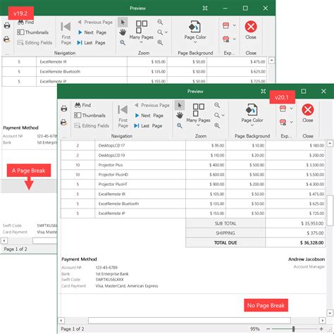 spreadsheet new file format enhanced printing and