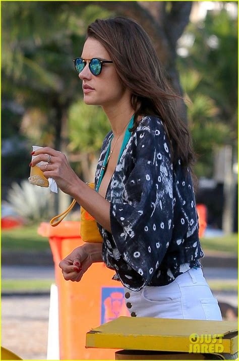 Alessandra Ambrosio Flaunts Sexy Bikini Body During Beach Vacation