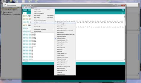 install the package arduino due to arduinoide flprog
