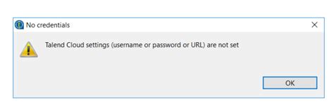 a problem has occurred while accessing secure storage no password