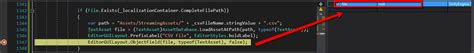 c how can i ping a text file in a custom unity3d inspector