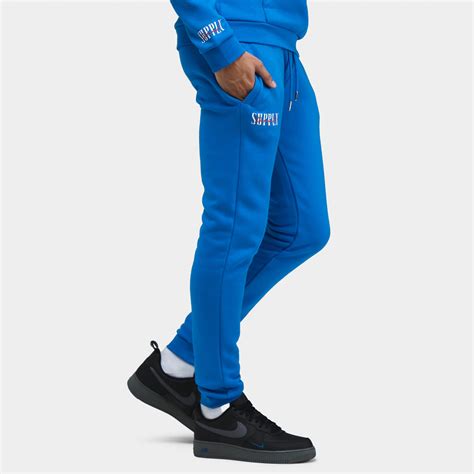Supply And Demand Valo Joggers Blue Jd Sports