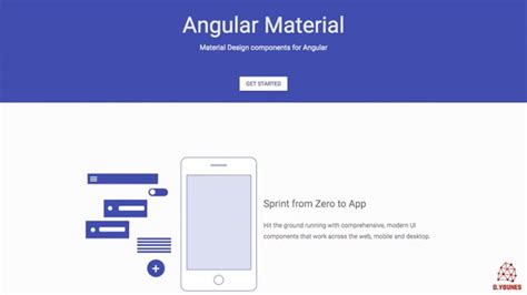 learn material design in angular menus youtube