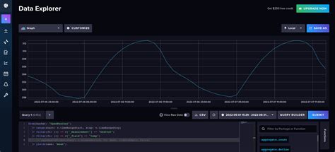 obtaining and storing time series data with python the new stack