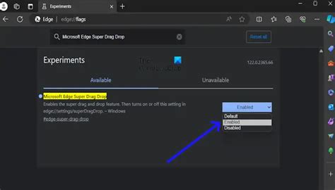 Microsoft Edge Drag And Drop Not Working In Windows 11 10