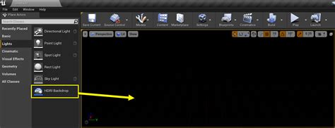 hdri backdrop unreal engine documentation