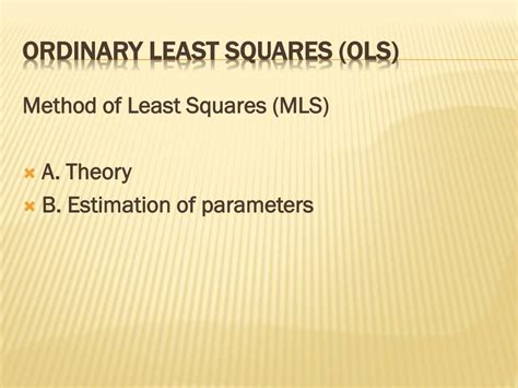 Ppt Business Modeling Introduction To Econometrics Powerpoint