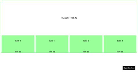 react flex grid react window forked codesandbox