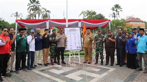 Ini Pesan Bawaslu Blora Saat Gelar Apel Siaga Pengawasan Tahapan