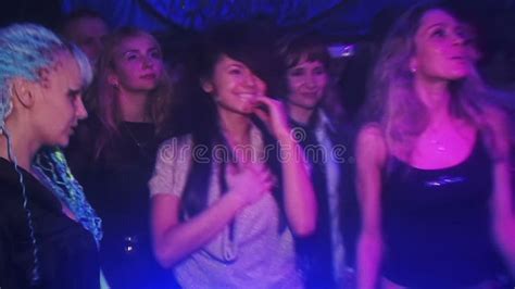Girls Dancing At A Party At The Club Stock Video Video Of Adults