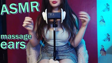 АСМР Массаж ушек 👂 Asmr Massage Ears🌒 Triggers мурашки Tingles😘
