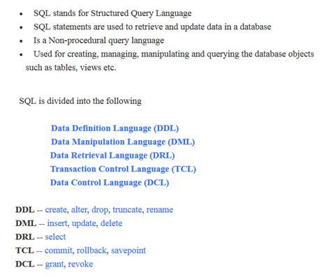 sql stands for structured query language sql statements are used to