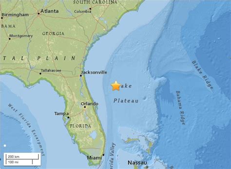 Why Floridas Recent Earthquake Is So Rare Live Science
