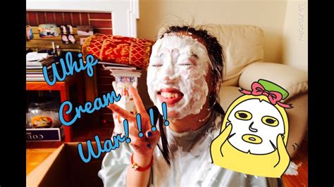 Whipped Cream In Da Face Youtube