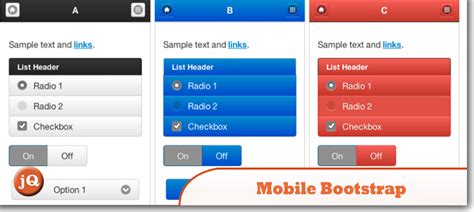 top 10 jquery mobile bootstraps and templates — sitepoint